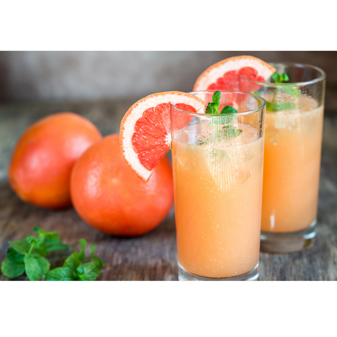 Grapefruit & Mint Mocktail – Estelle Creates